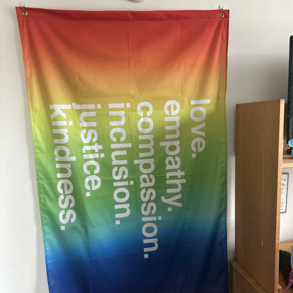 'Kindness Is' Pride Flag – Kind Cotton