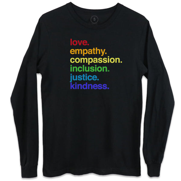 'Kindness Is' Pride Classic Long Sleeve - Kind Cotton