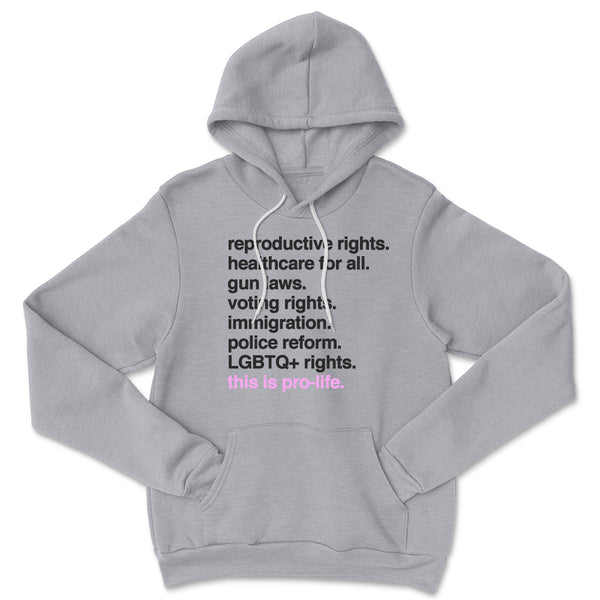 Reproductive Rights Pullover Fleece - Kind Cotton